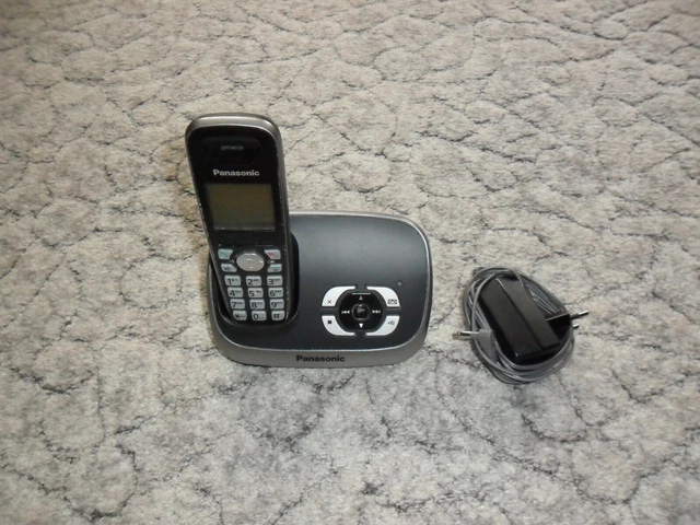 PANASONIC KX-TG6521GB SCHWARZ DECT Telefon mit Anrufbeantworter EUR 26,50 - PicClick DE